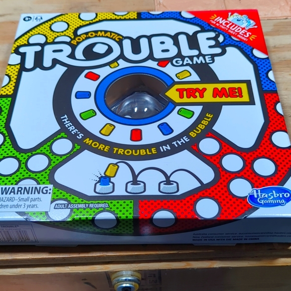Hasbro | Games | Trouble The Board Game | Poshmark